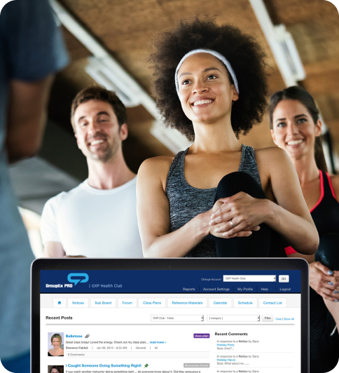 GroupExPRO.com - Group Exercise, Group Fitness Management, Schedule ...